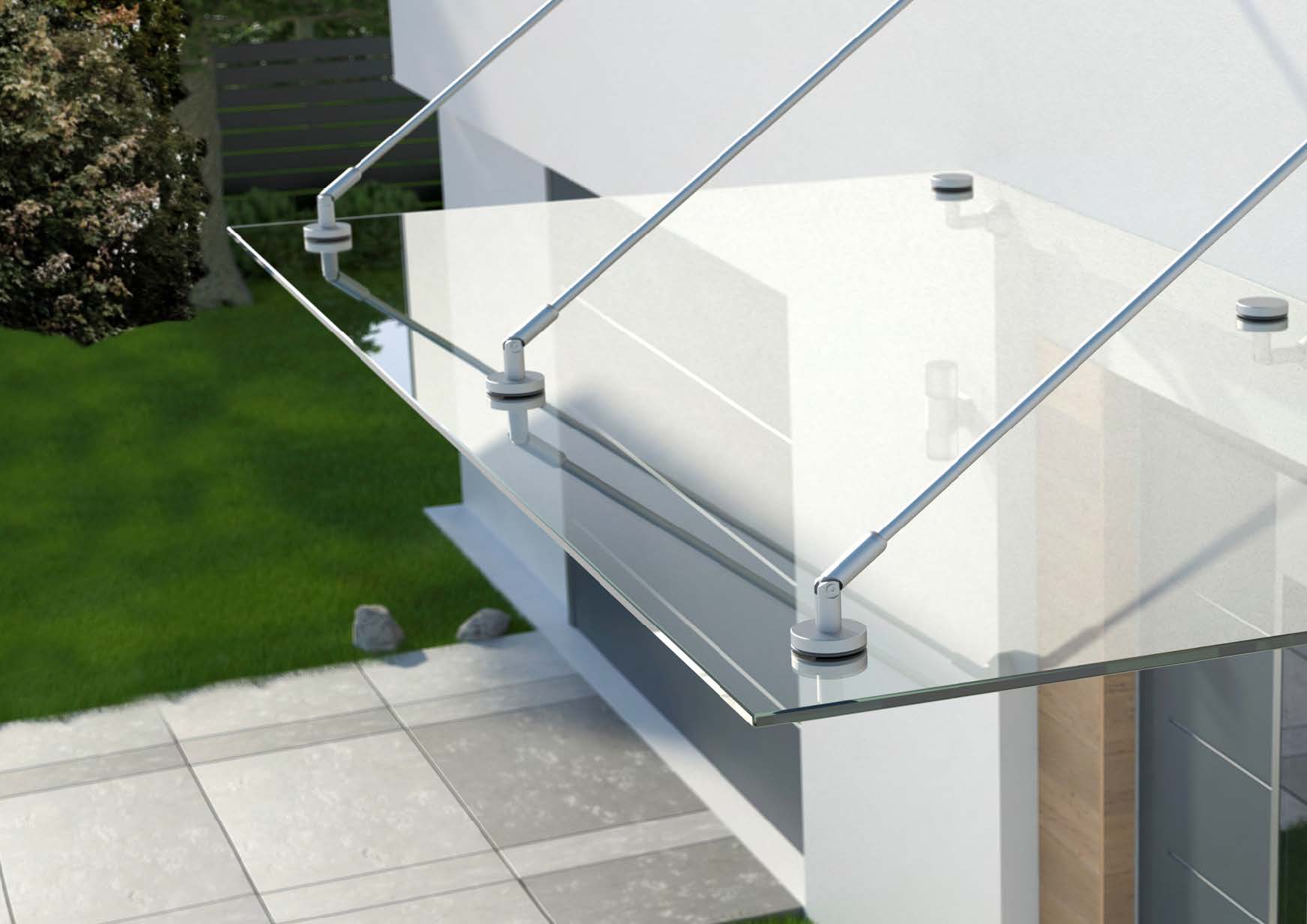 Glass Canopies - UKO Glass